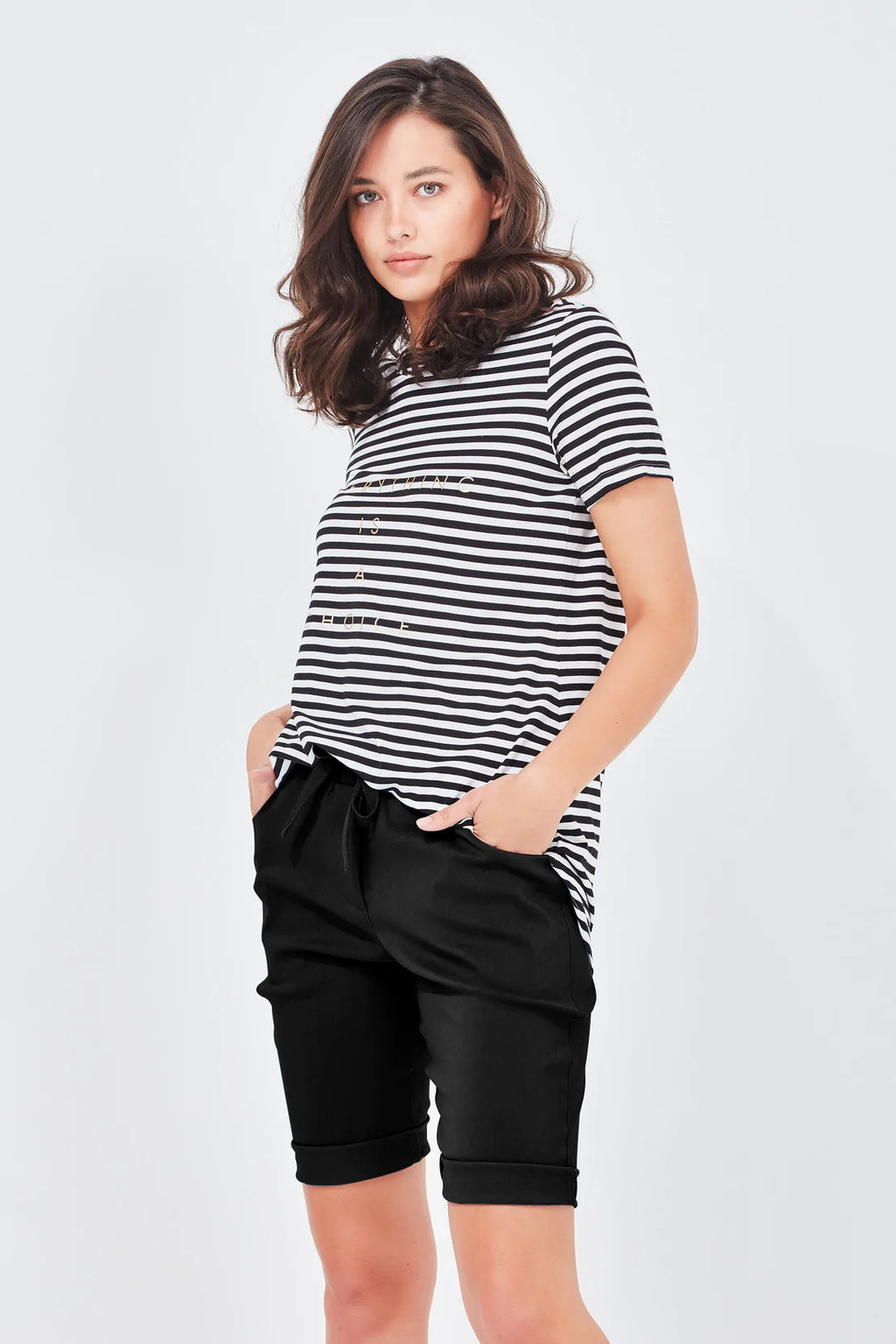 Lemon Tree Gemma Short - Black – ROSSELLINI + SHINE