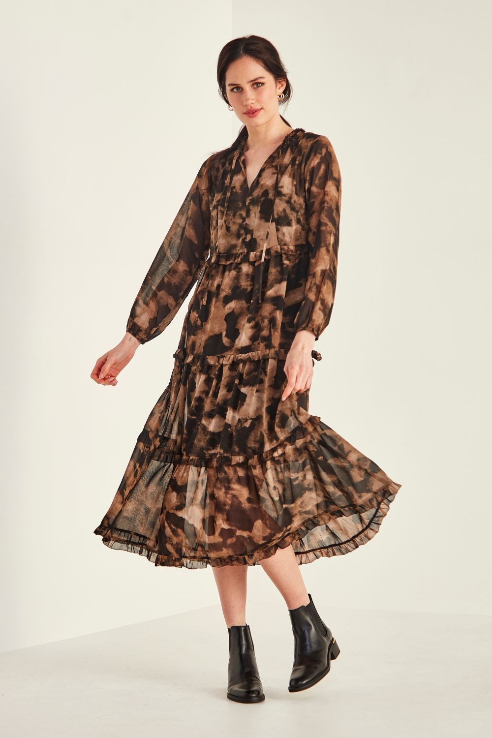 Lemon Tree Sarah Liana Dress and Slip - Mottled – ROSSELLINI + SHINE