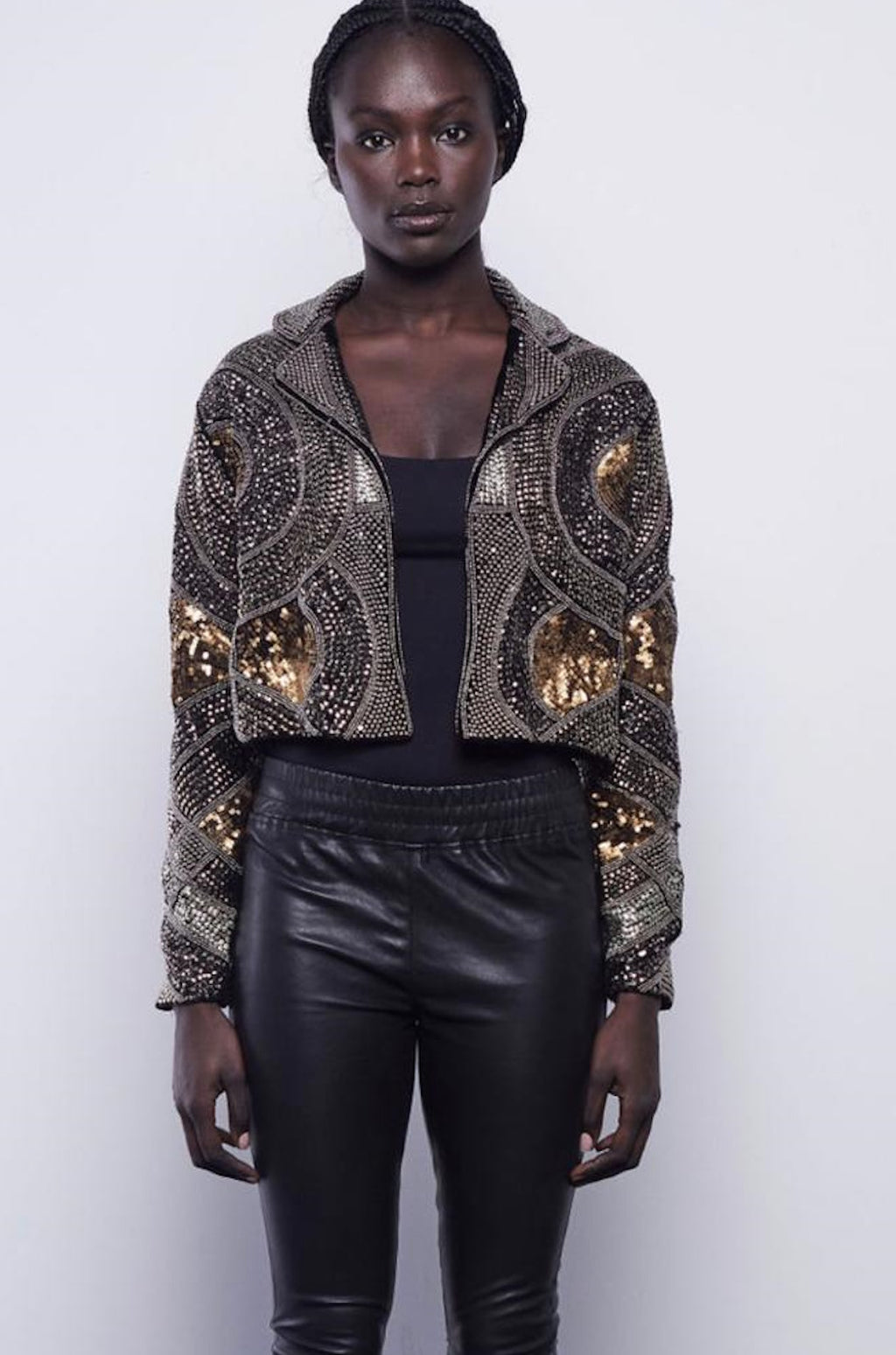 DEA Leather Metal Jacket – ROSSELLINI + SHINE