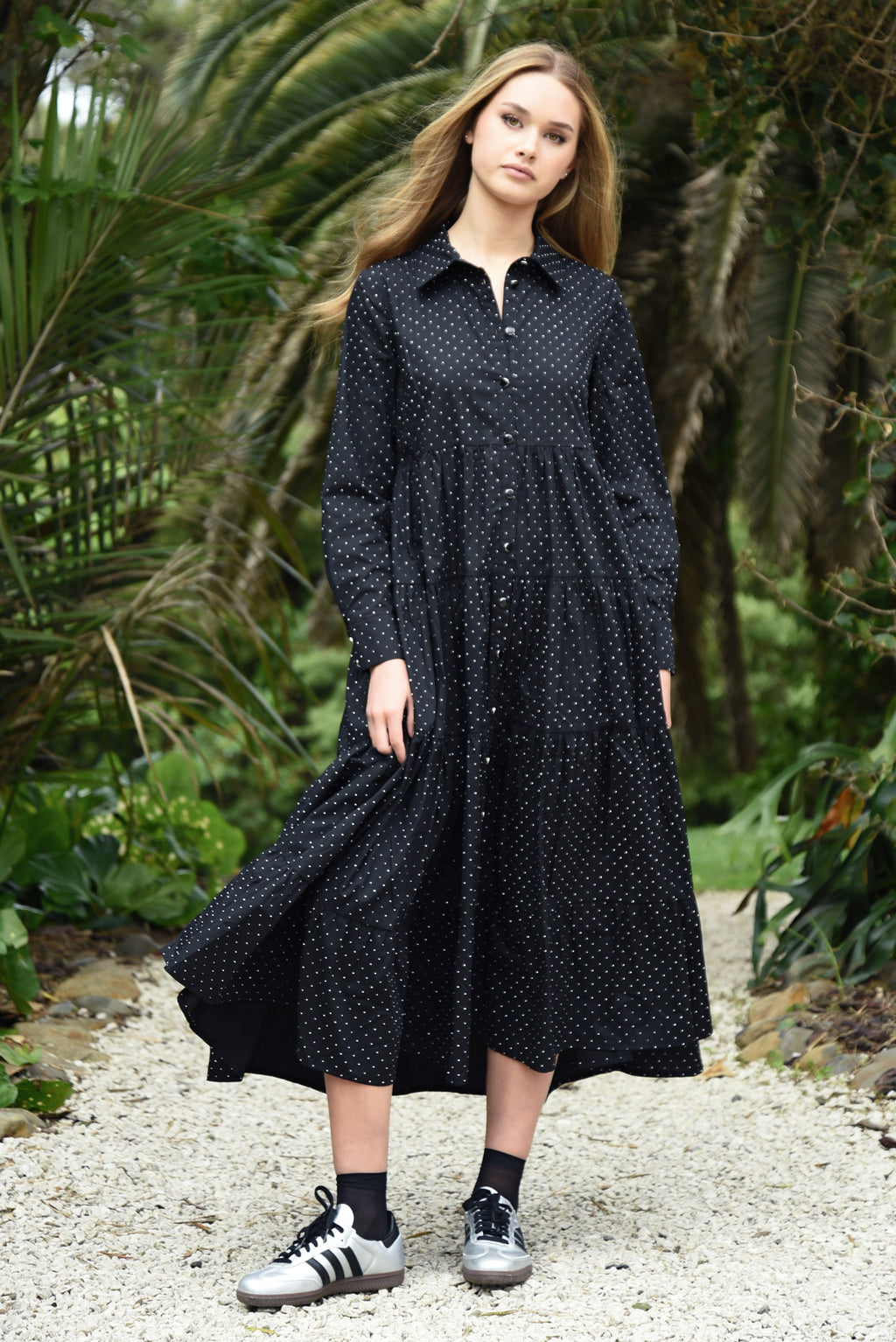 Coop Sun & The Swoon Dress - Black – ROSSELLINI + SHINE