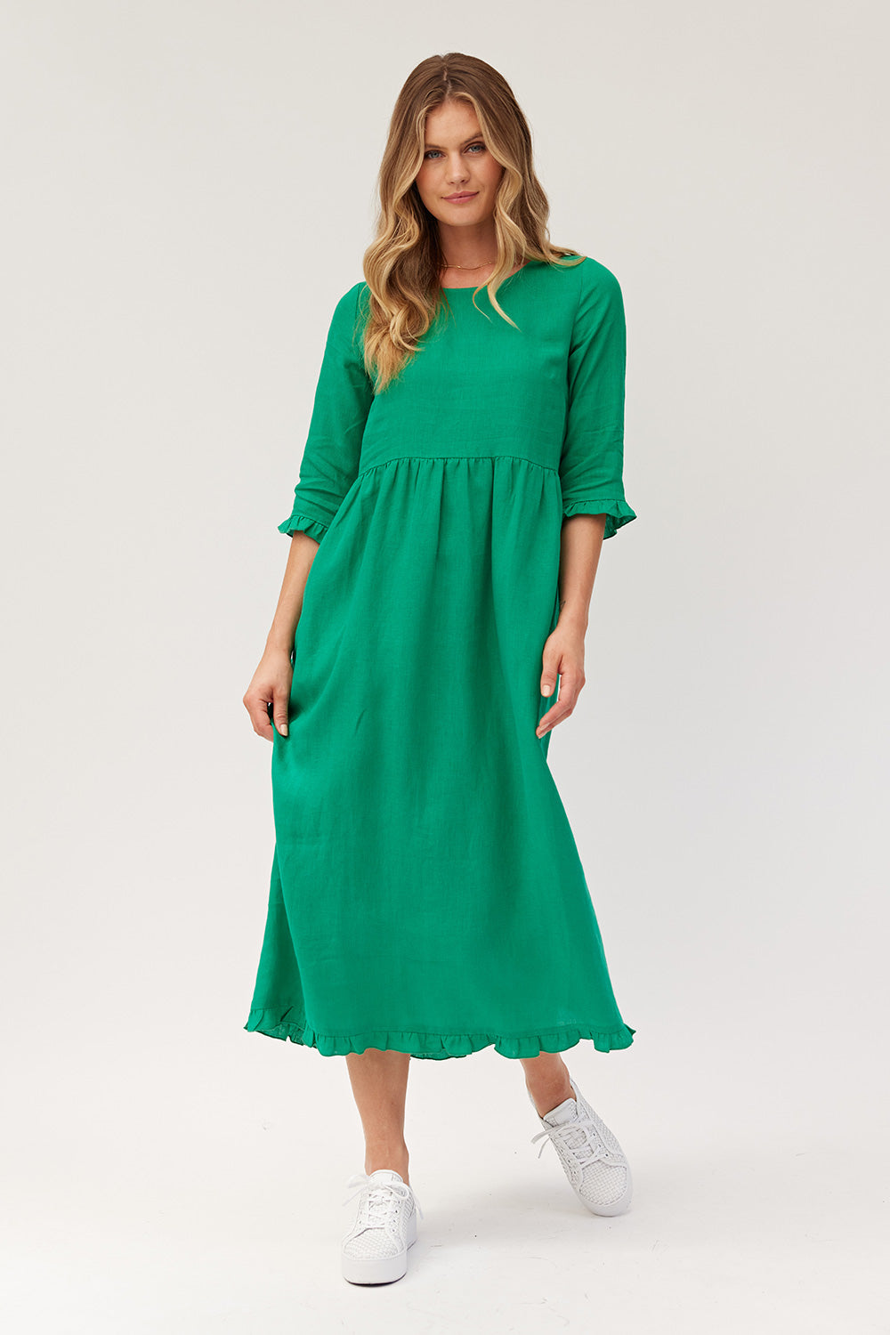 Lemon Tree Josie Dress - Green – ROSSELLINI + SHINE