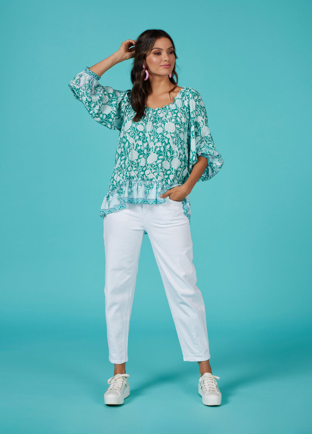 Loobies Story Henna Blouse – ROSSELLINI + SHINE