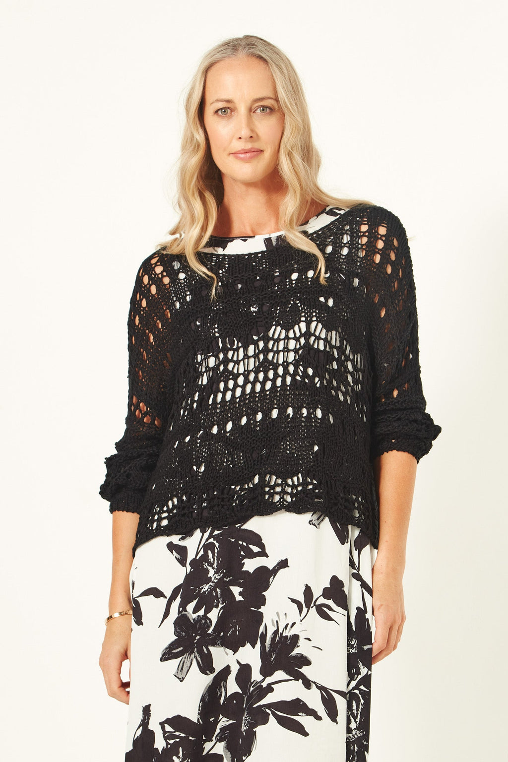 Lemon Tree Ibiza Knit - Black – ROSSELLINI + SHINE
