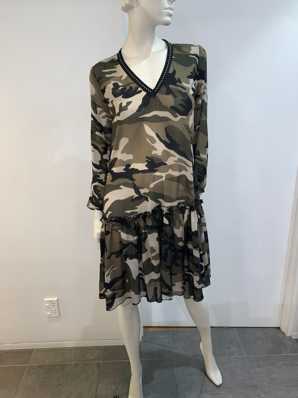 David Pond Ruff All Dress - Camo – ROSSELLINI + SHINE