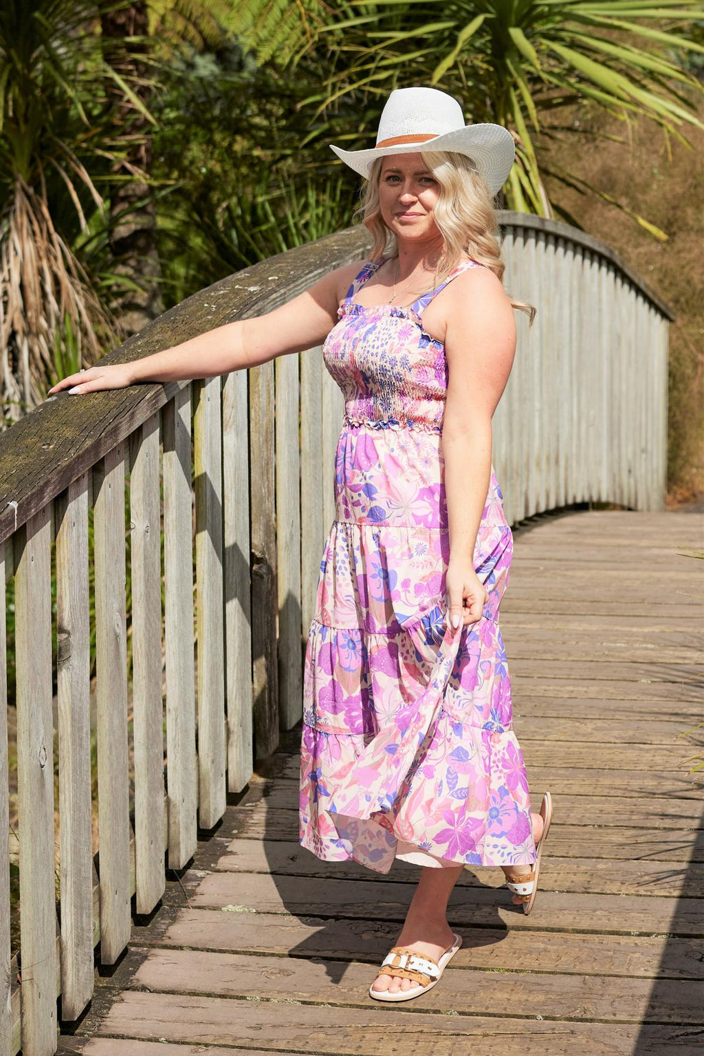 Charlo Gerry Dress – ROSSELLINI + SHINE
