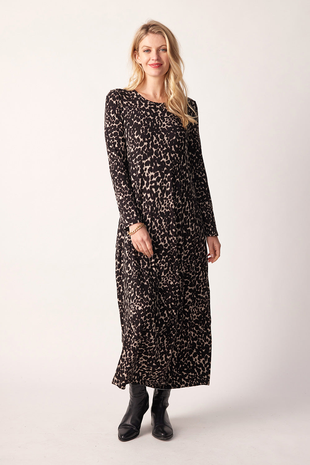 Lemon Tree Mariam Dress - Animal Print – ROSSELLINI + SHINE