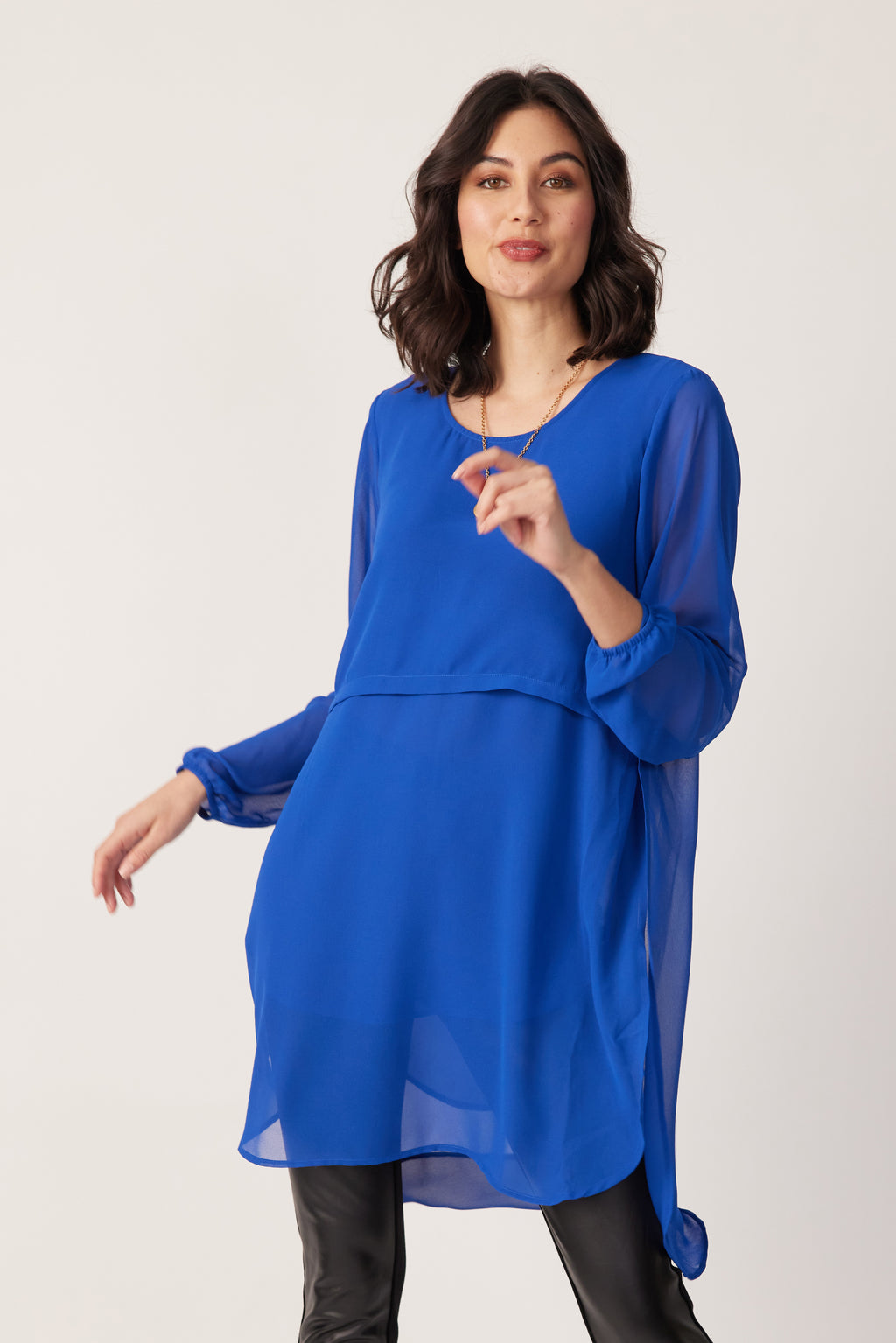 Lemon Tree Simmy Top & Singlet -Cobalt – ROSSELLINI + SHINE